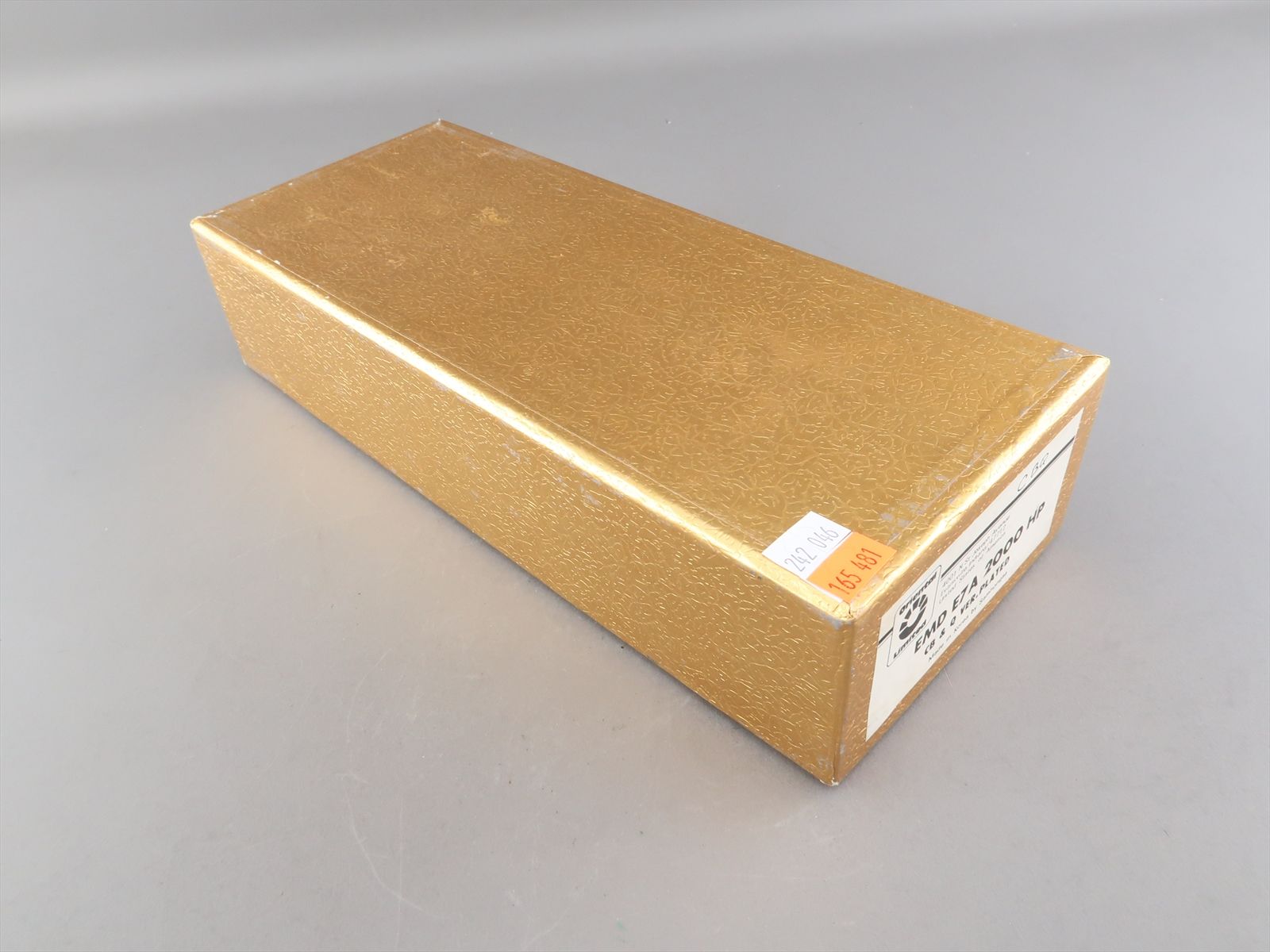 HO Brass Model - Oriental CB&Q Burlington EMD E7 E7A 2000HP #9949 - Pro ...