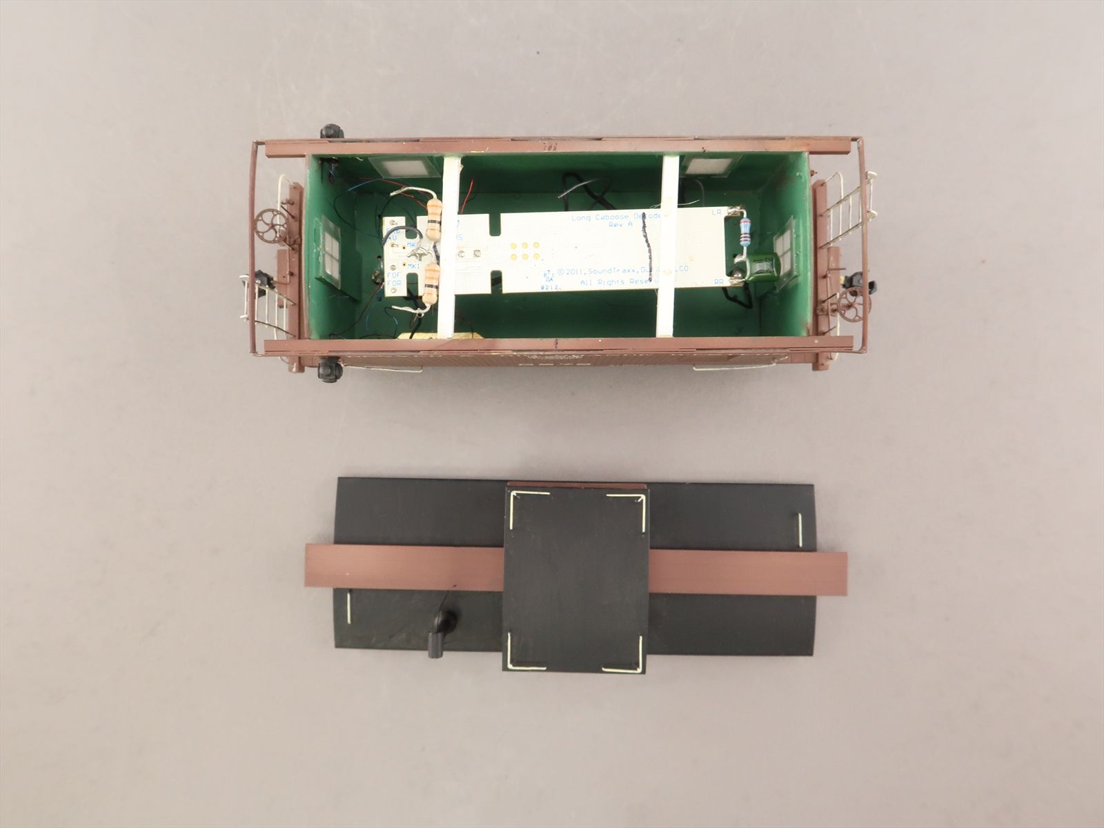 On3 Brass Model - WMC D&RGW Rio Grande Short Caboose #0576 - Custom ...