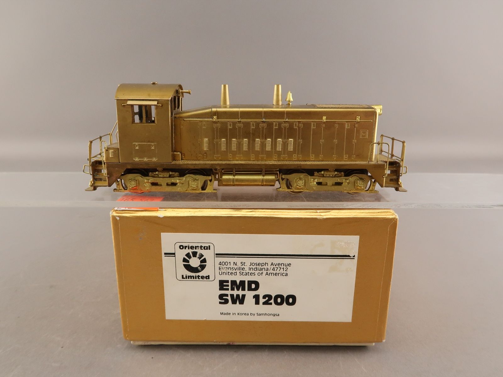 HO Brass Model - Oriental Misc. Roads SW-1200 1200HP - Unpainted - 1980 ...