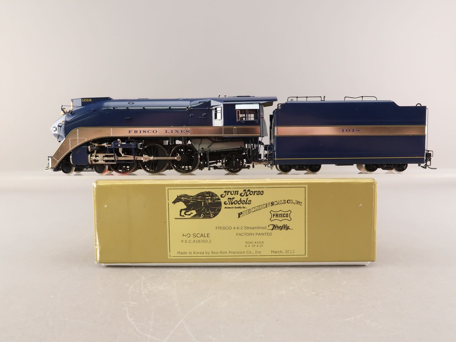 HO Brass Model - PSC 18360.2 SLSF Frisco St Louis San Francisco 4-6-2 ...