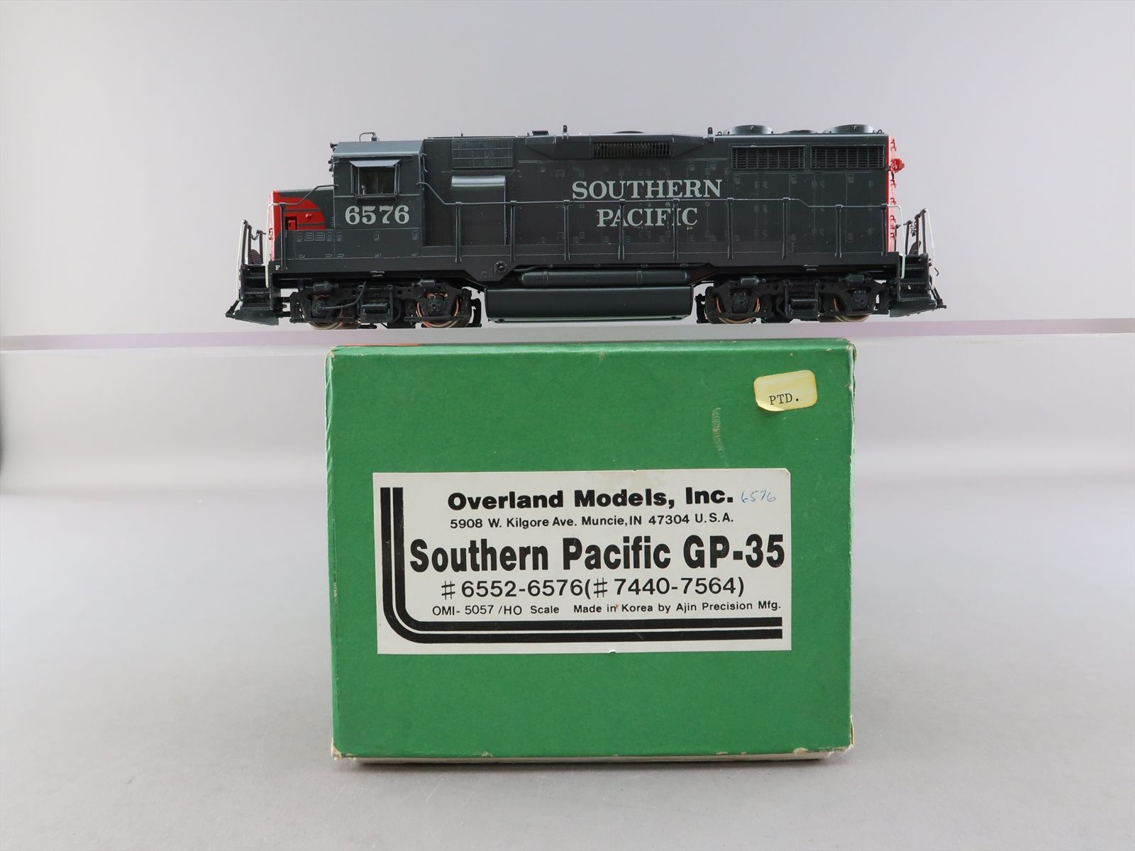 HO Brass Model - OMI 5057 SP Southern Pacific GP-35 Bloody Nose Scarlet ...