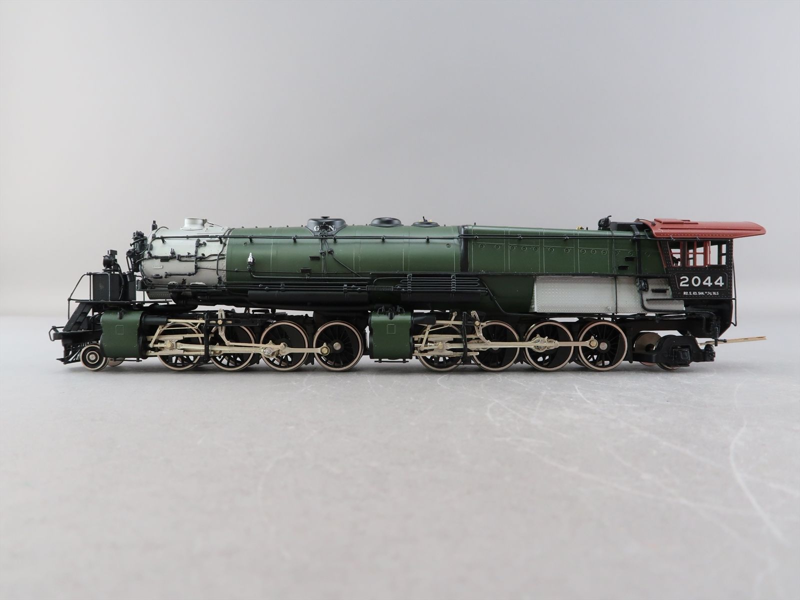 HO Brass Model - Key CS#82 GN Great Northern 2-8-8-2 Glacier Park ...