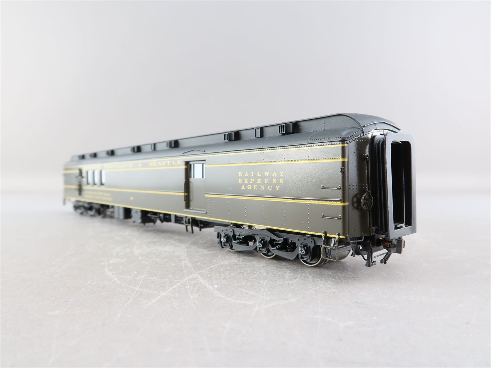 HO Brass Model - W&R SP&S Spokane Portland & Seattle Postal Car Pullman ...