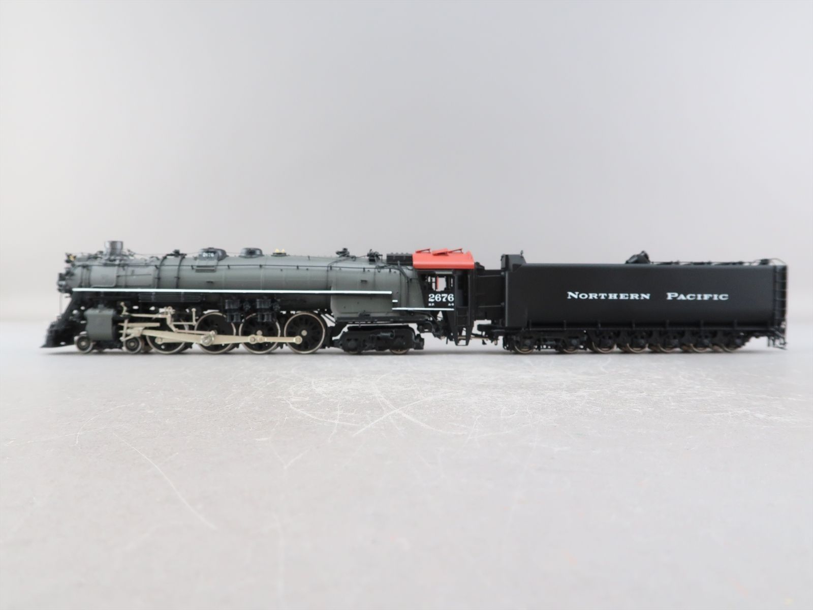 HO Brass Model - W&R NP Northern Pacific A-4 4-8-4 #2676 Passenger Gray ...