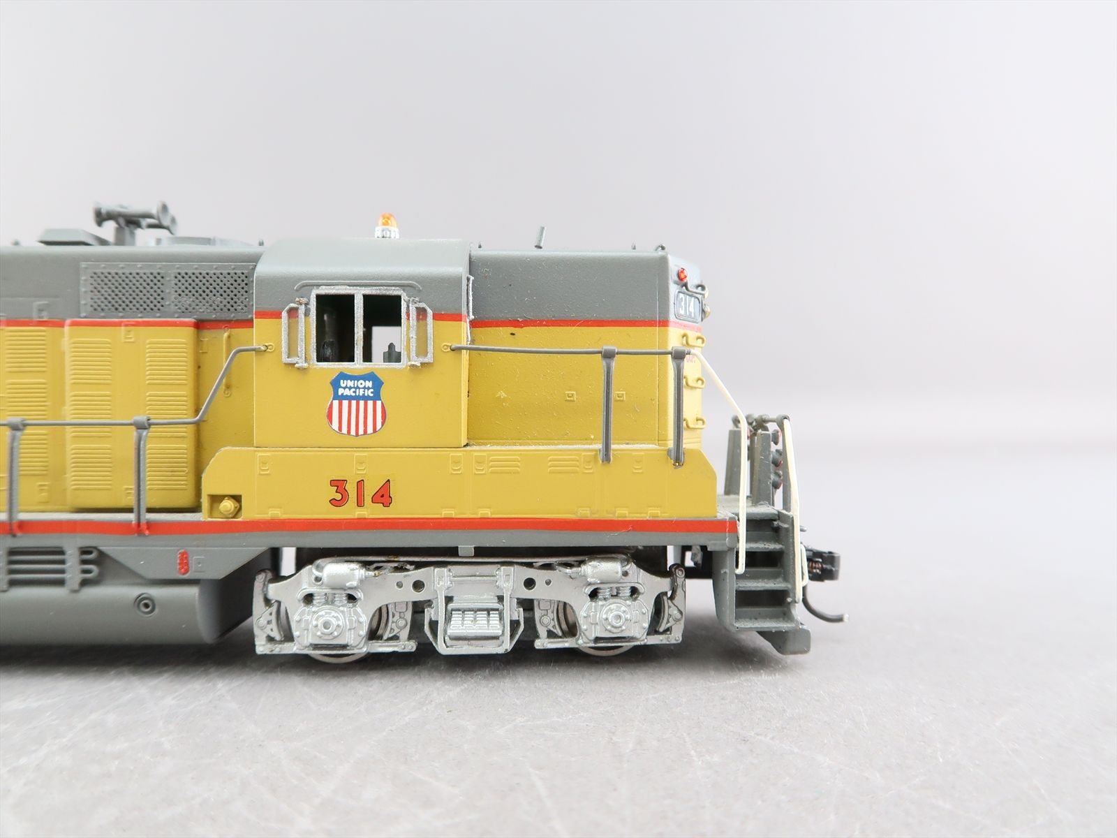 HO Brass Model - Oriental UP Union Pacific EMD GP9 1750 HP MA Version #314 - Custom - 1984 Run ...