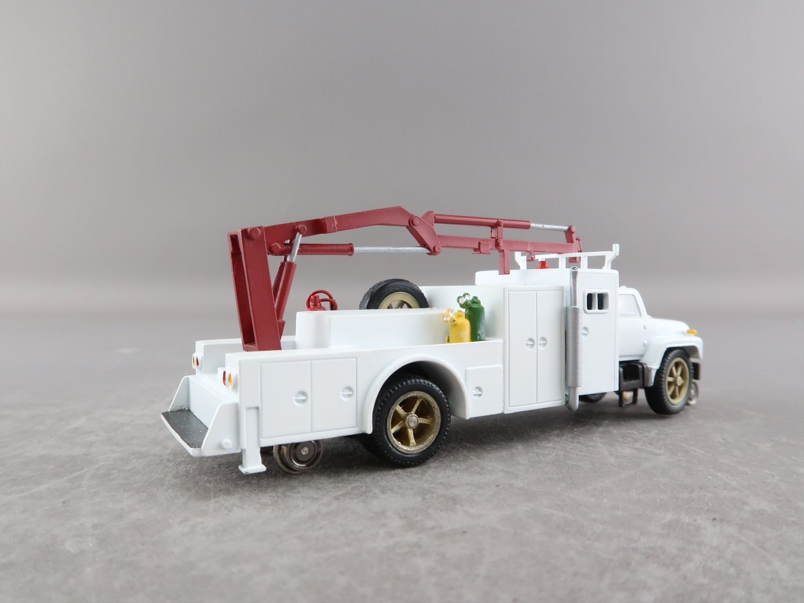 HO Brass Model - BLW Berlyn Hi-Railer White - F/P - 2000 Run - OCS
