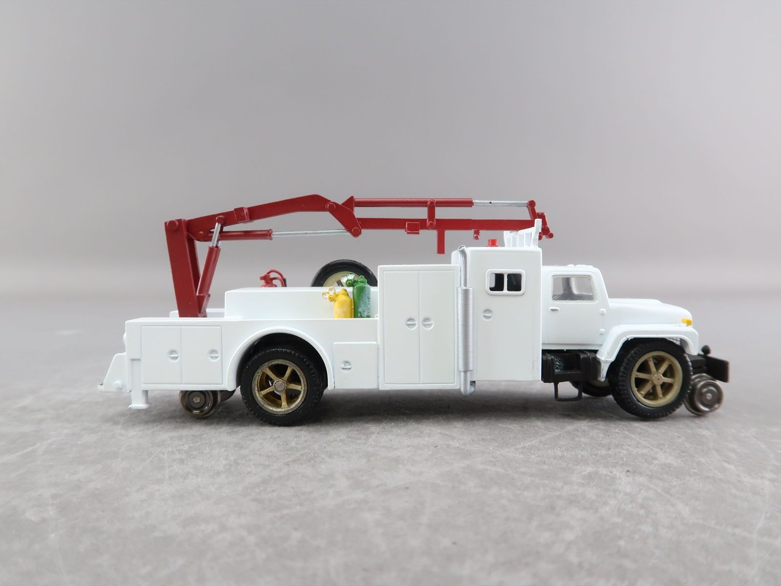 HO Brass Model - BLW Berlyn Hi-Railer White - F/P - 2000 Run - OCS