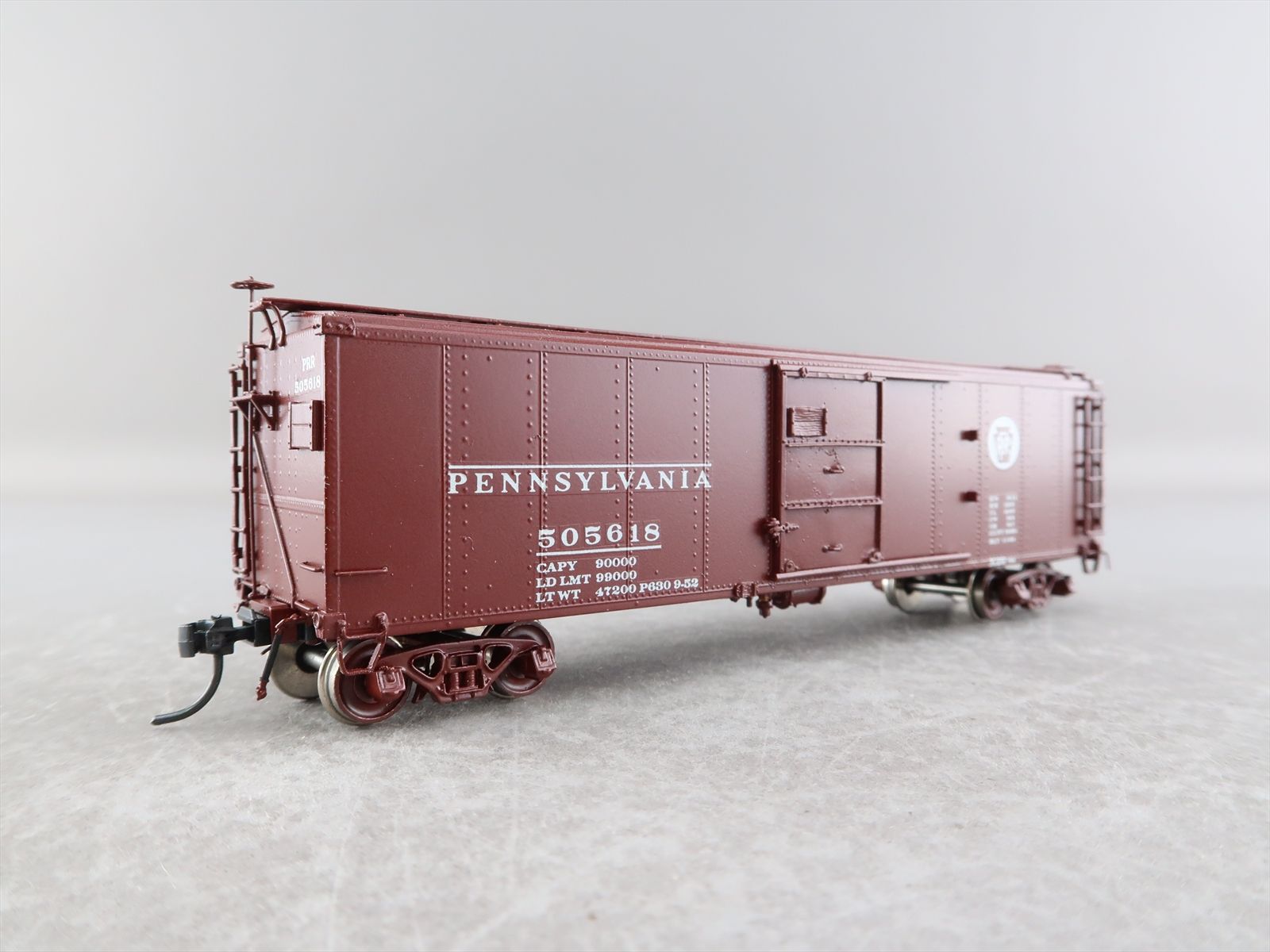 HO Brass Model - OMI 3019 PRR Pennsylvania X-29 Boxcar Box Car #505618 ...