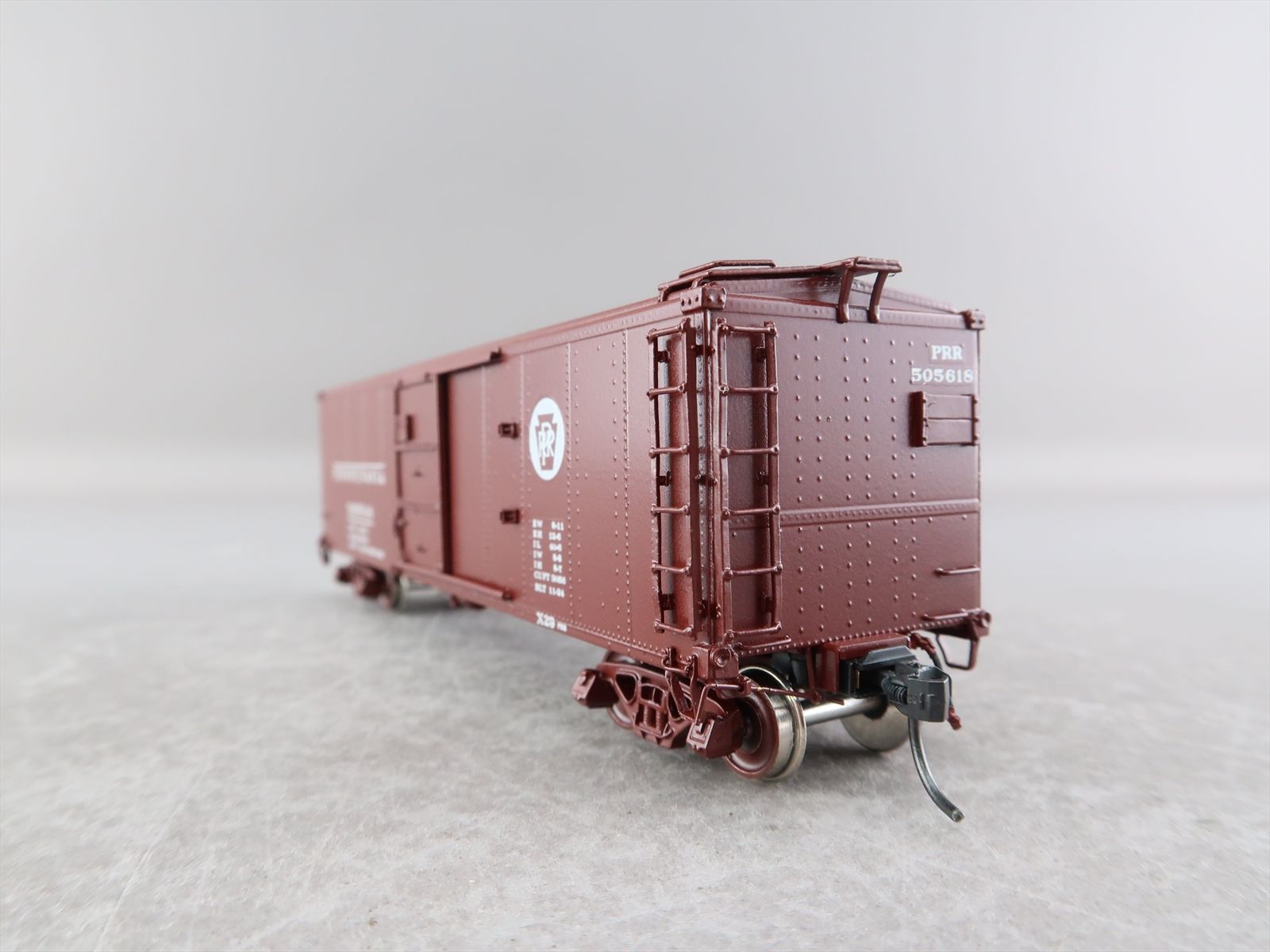 HO Brass Model - OMI 3019 PRR Pennsylvania X-29 Boxcar Box Car #505618 ...