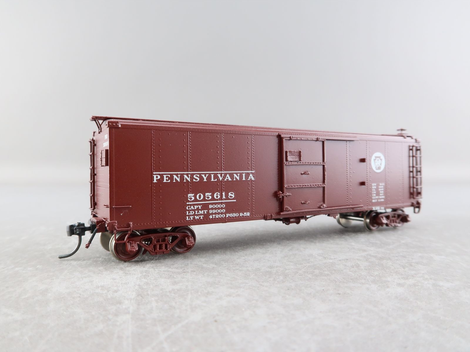 HO Brass Model - OMI 3019 PRR Pennsylvania X-29 Boxcar Box Car #505618 ...