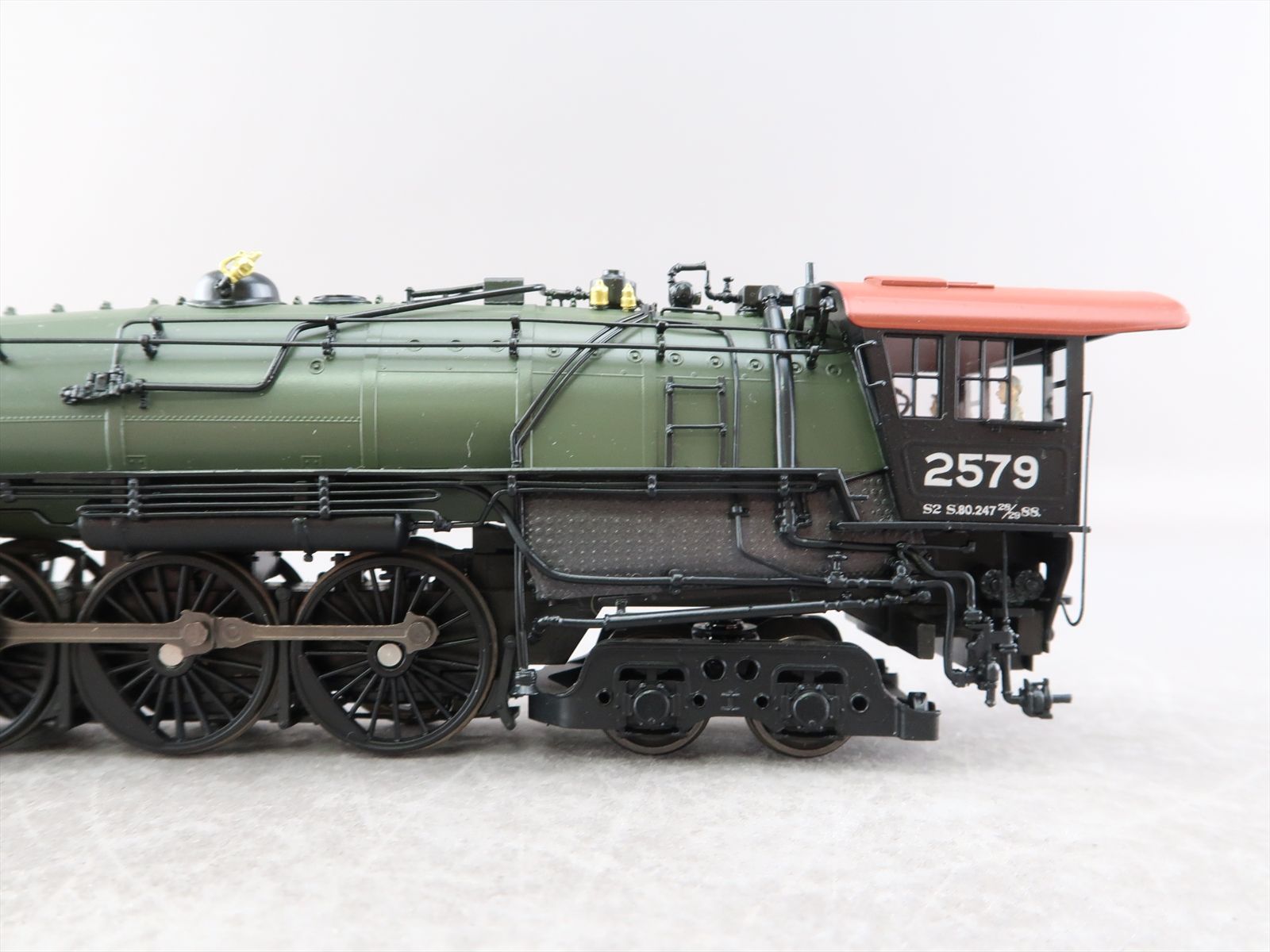 HO Brass Hybrid Model - BLI 2870 GN Great Northern S2 4-8-4 Open Cab ...