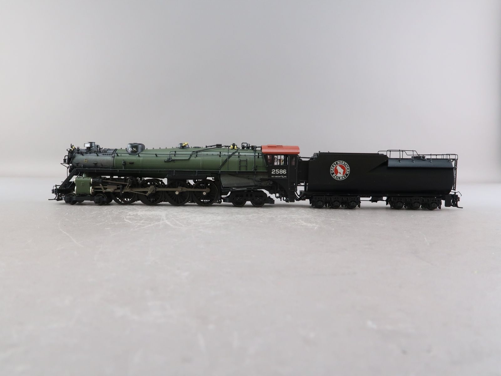 HO Brass Hybrid Model - BLI 2874 GN Great Northern S2 4-8-4 Open Cab ...