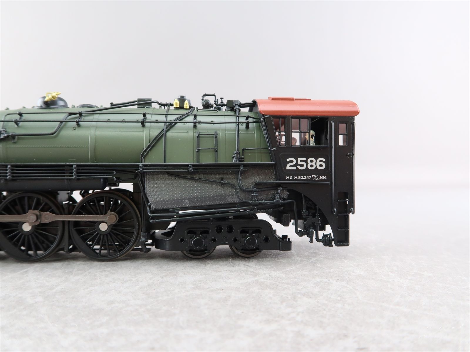 HO Brass Hybrid Model - BLI 2874 GN Great Northern S2 4-8-4 Open Cab ...