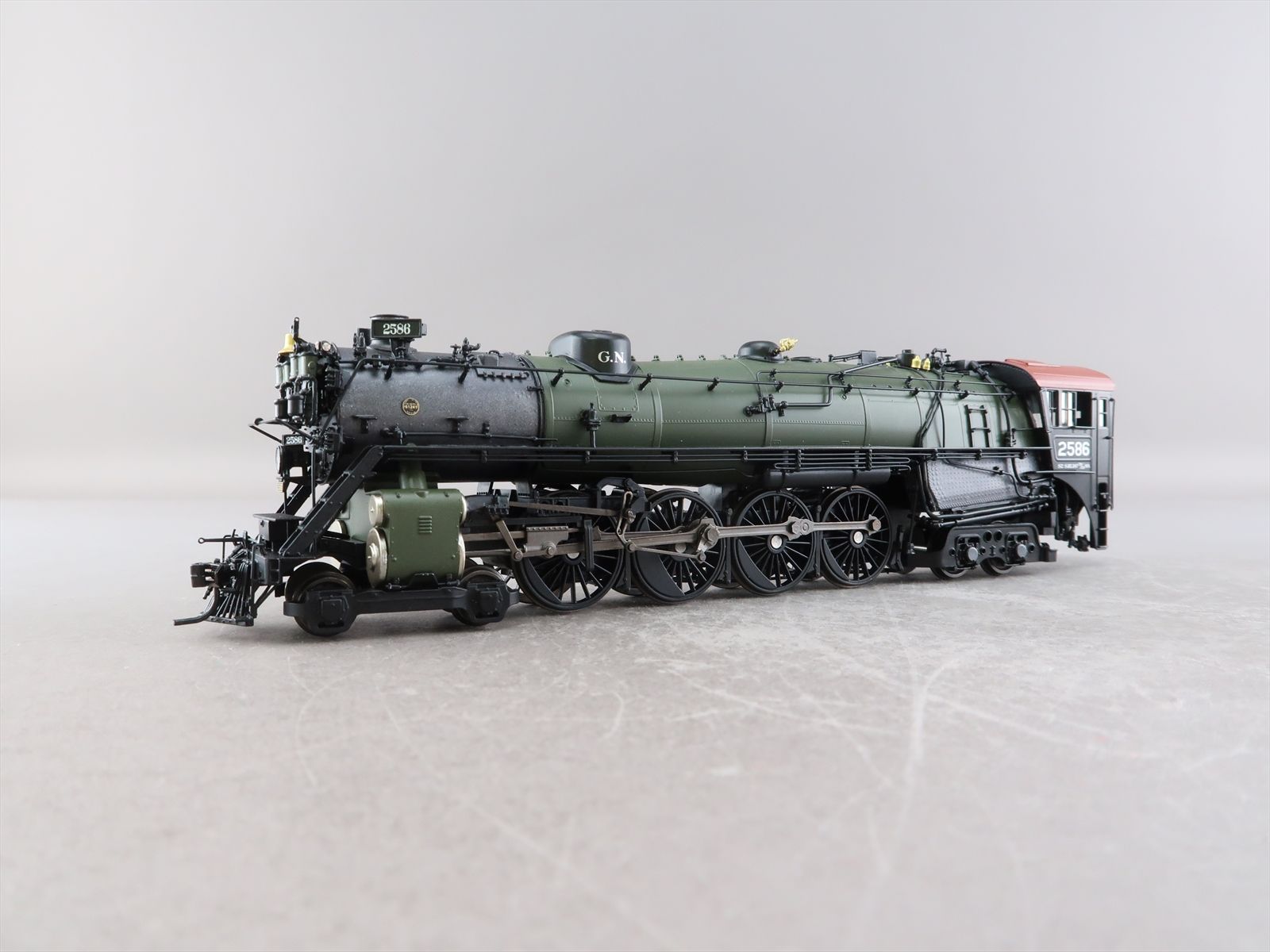 HO Brass Hybrid Model - BLI 2874 GN Great Northern S2 4-8-4 Open Cab ...