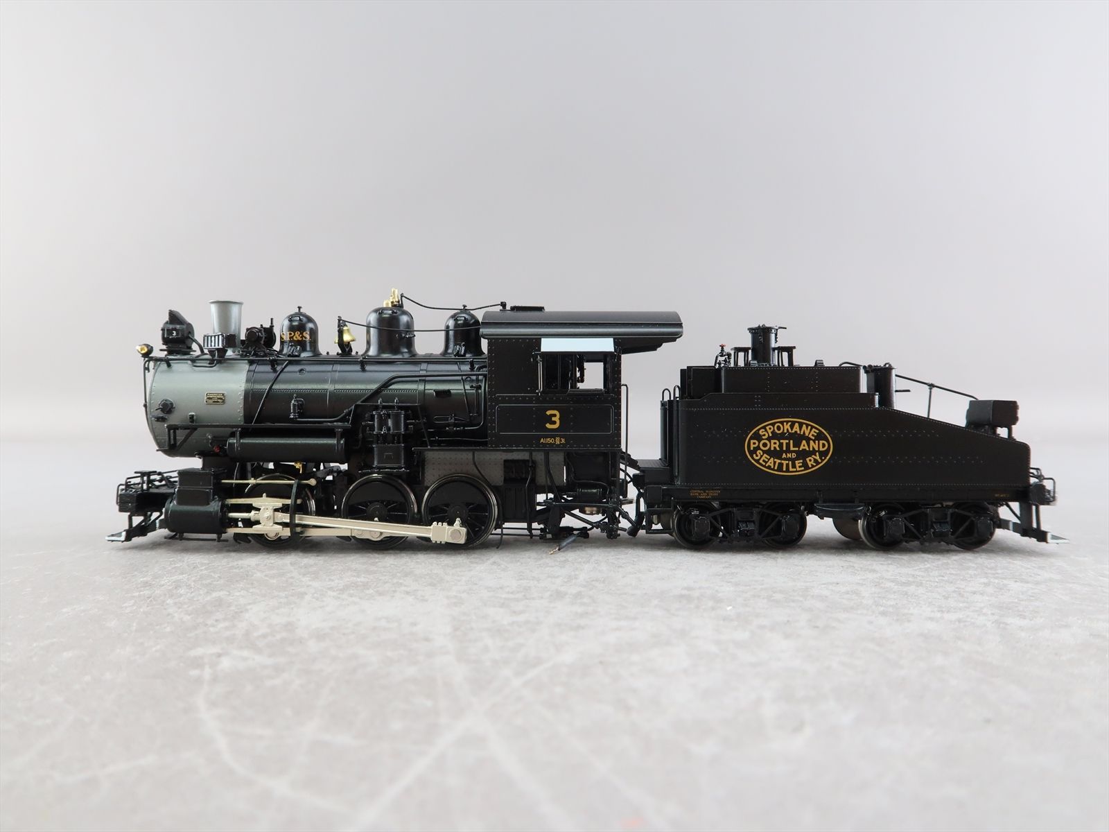 HO Brass Model - W&R SP&S Spokane Portland & Seattle A-1 0-6-0 #3 - F/P ...