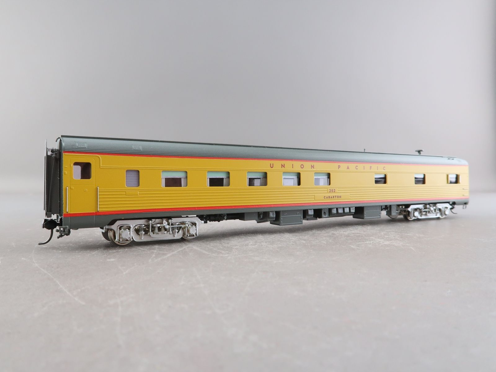 HO Brass Model - Cascade 2282-L UP Union Pacific Staff Car Cabarton ...
