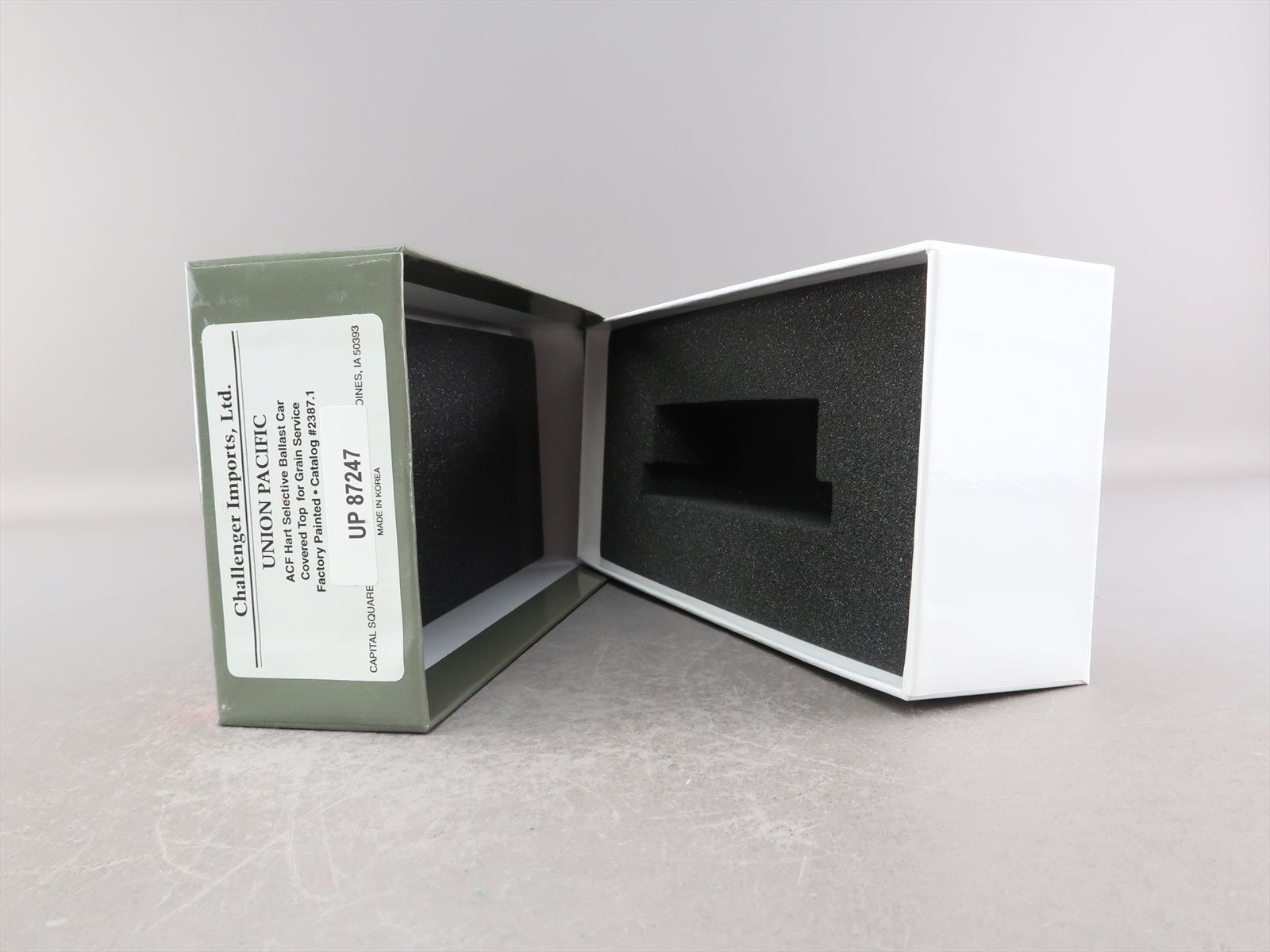 HO Brass Model - CIL 2387.1 UP Union Pacific ACF Hart Ballast Car ...