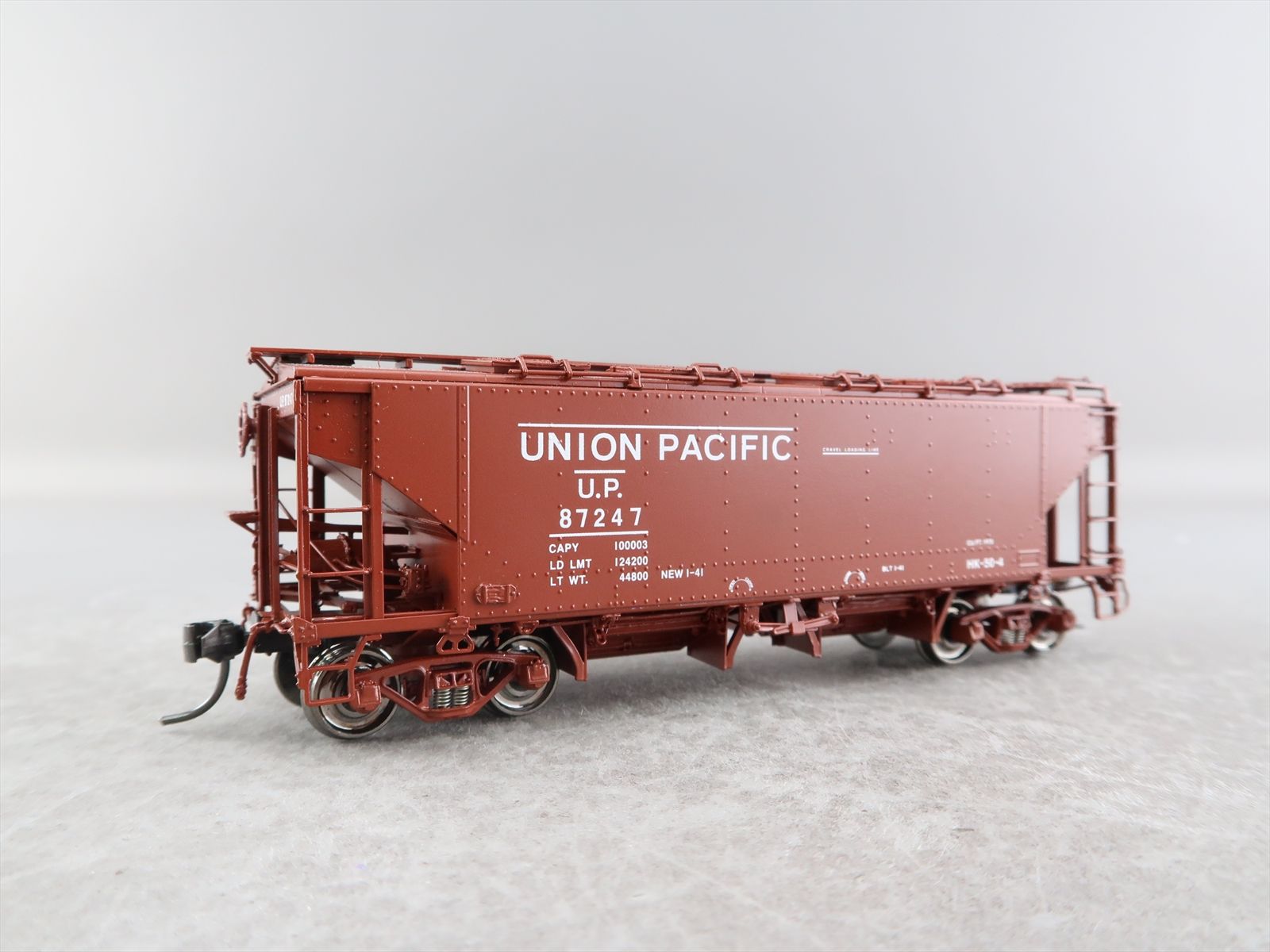HO Brass Model - CIL 2387.1 UP Union Pacific ACF Hart Ballast Car ...