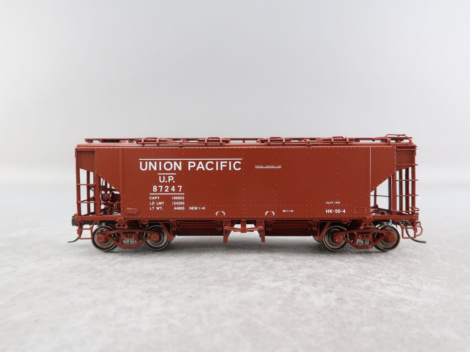 HO Brass Model - CIL 2387.1 UP Union Pacific ACF Hart Ballast Car ...