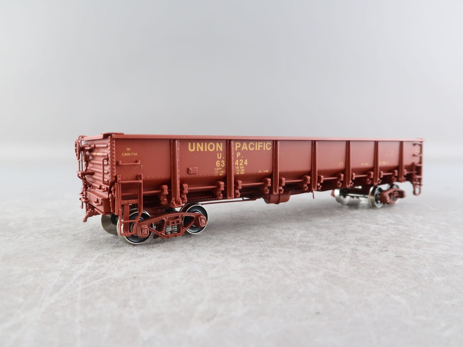HO Brass Model - CIL 2251.1 UP Union Pacific G 50-7 Drop Bottom Gondola ...