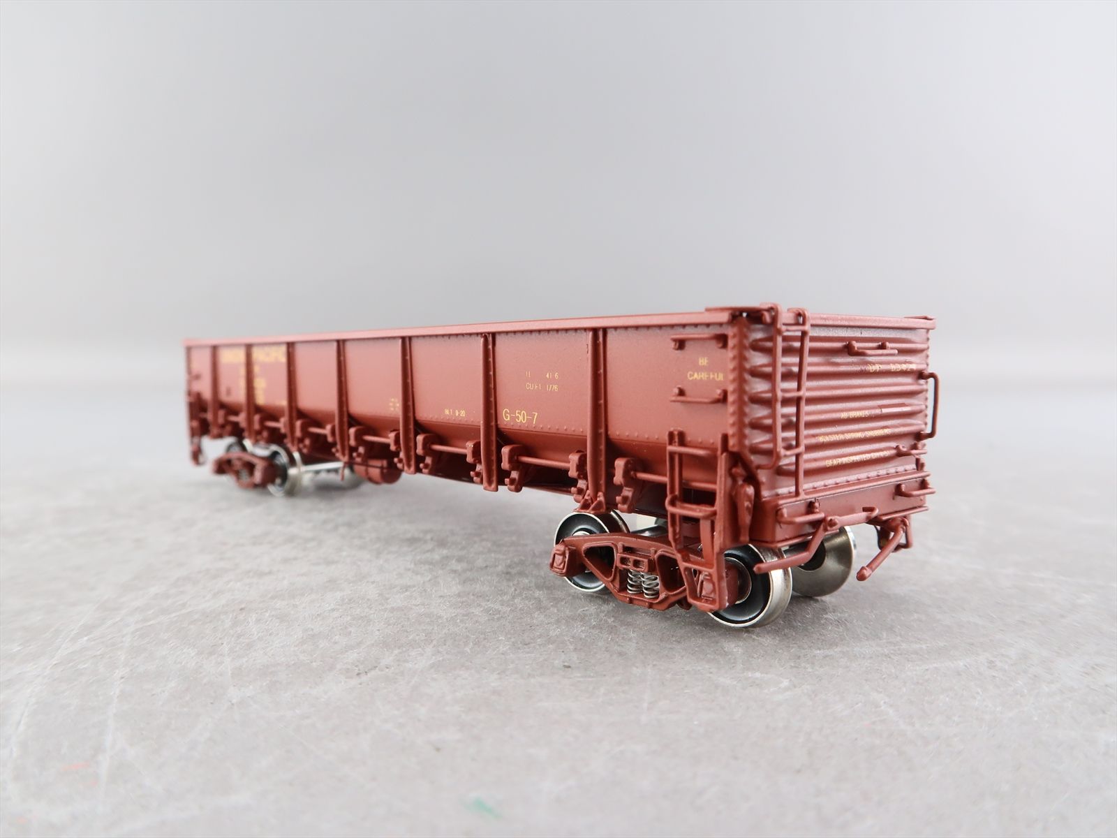 HO Brass Model - CIL 2251.1 UP Union Pacific G 50-7 Drop Bottom Gondola ...