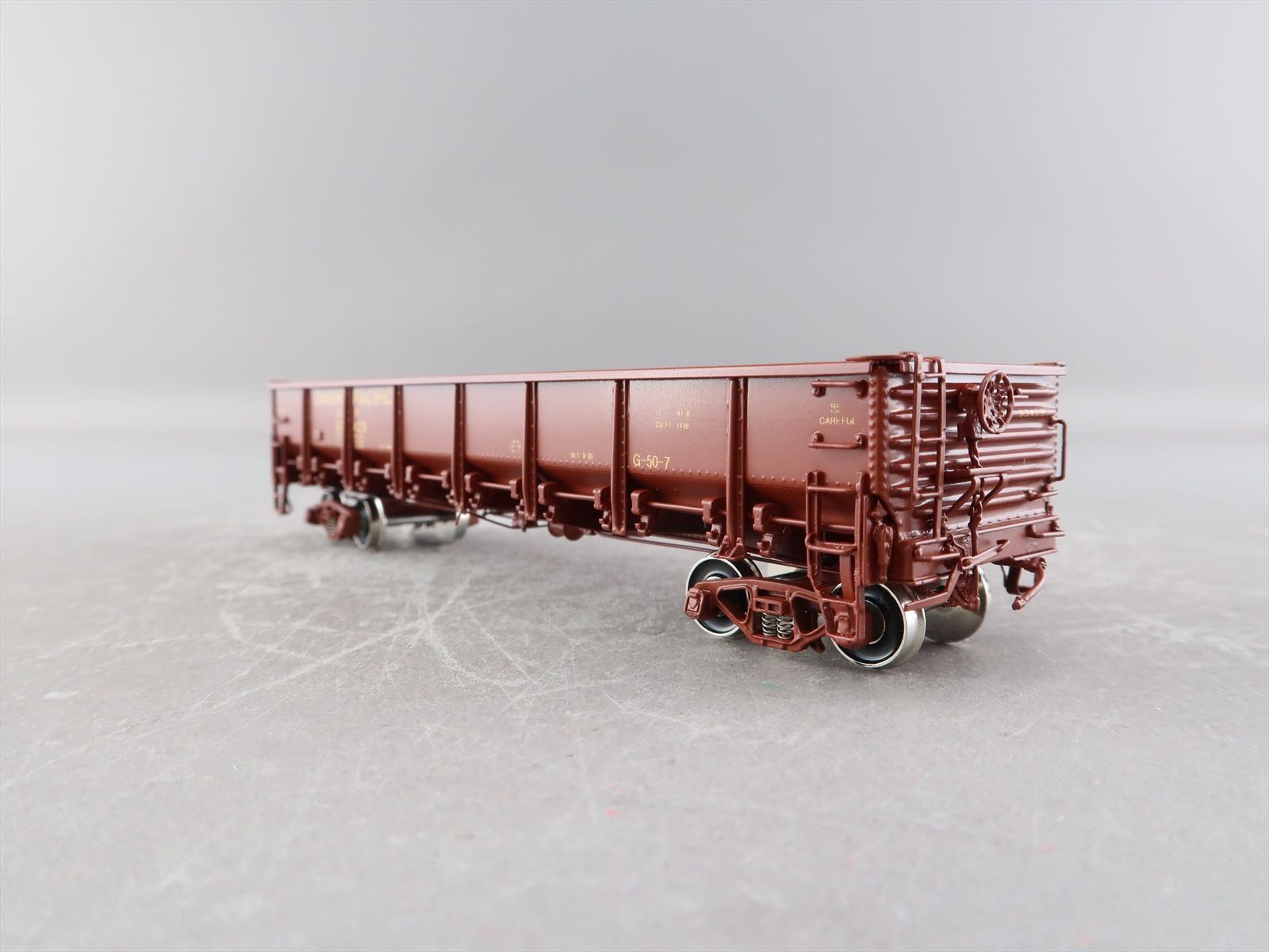 HO Brass Model - CIL 2251.1 UP Union Pacific G 50-7 Drop Bottom Gondola ...