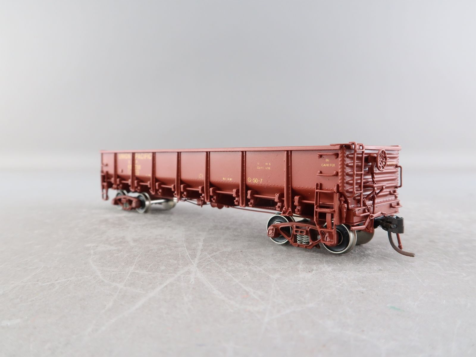 HO Brass Model - CIL 2251.1 UP Union Pacific G 50-7 Drop Bottom Gondola ...