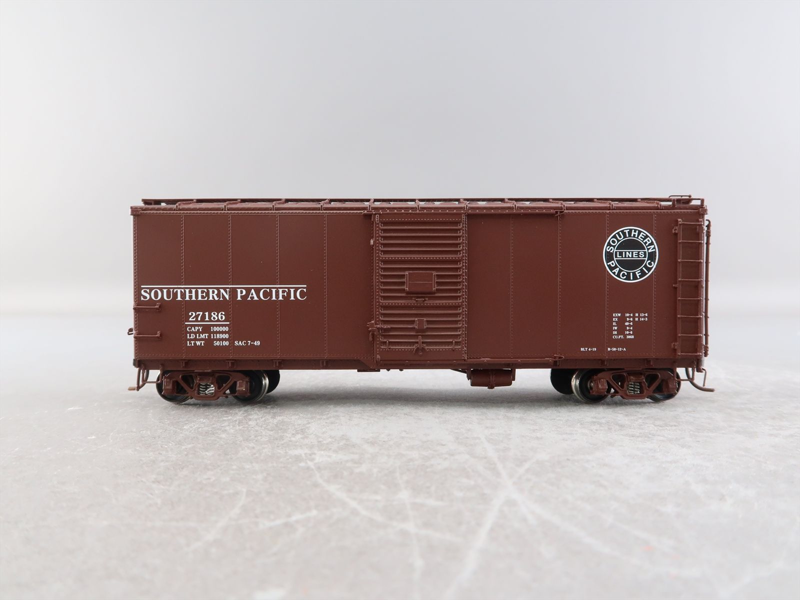 HO Brass Model - CIL 2512.1 SP Southern Pacific B-50-12-A Steel Rebuilt ...