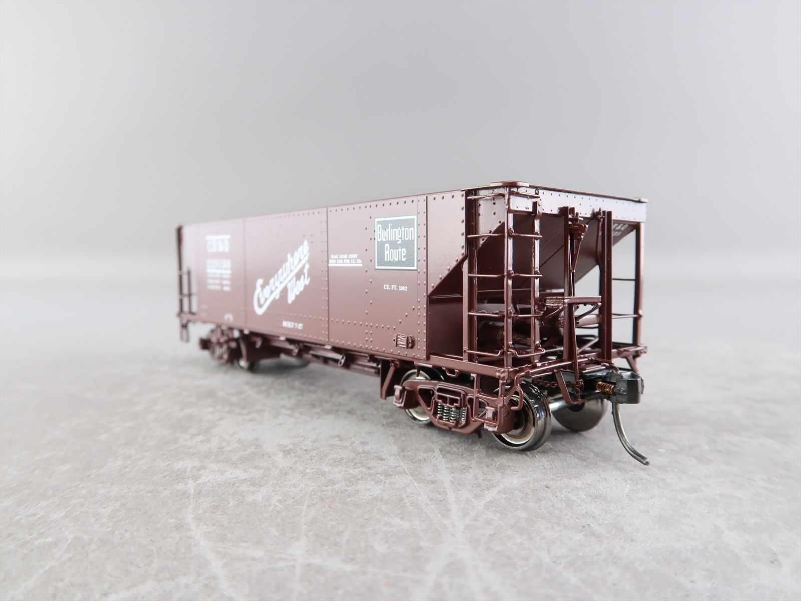 HO Brass Model - CIL 2384.1 CB&Q Burlington ACF HK-50-4 Hart Selective ...