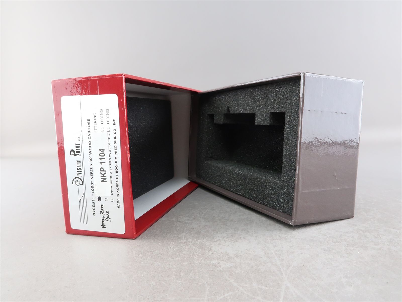 HO Brass Model - DP 4500 NKP Nickel Plate Road 30' Wood Caboose #1104 ...