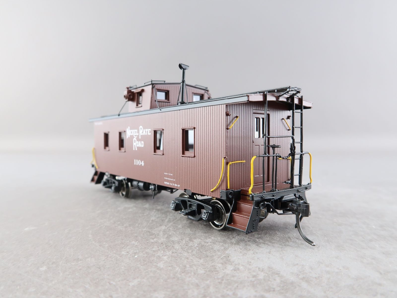 HO Brass Model - DP 4500 NKP Nickel Plate Road 30' Wood Caboose #1104 ...