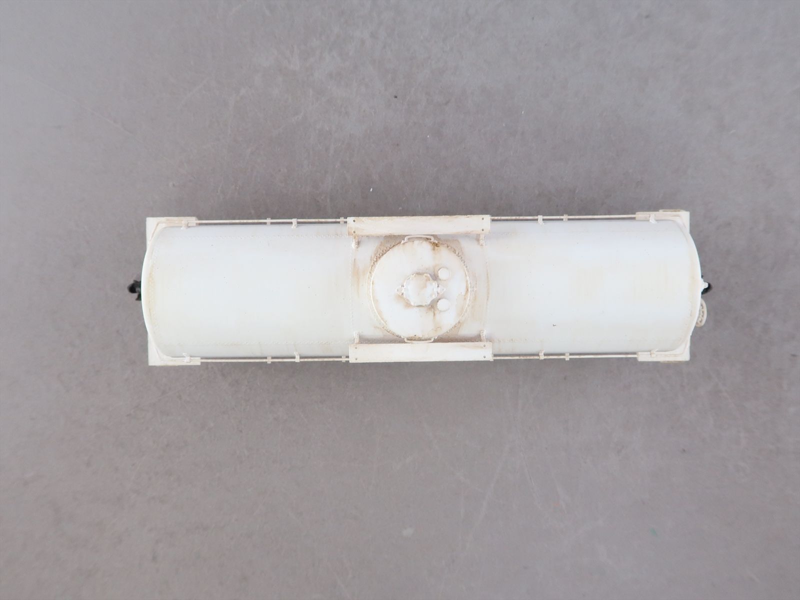 HO Brass Model - DP 5529 AT&SF Santa Fe Single Dome Tank Car White ...