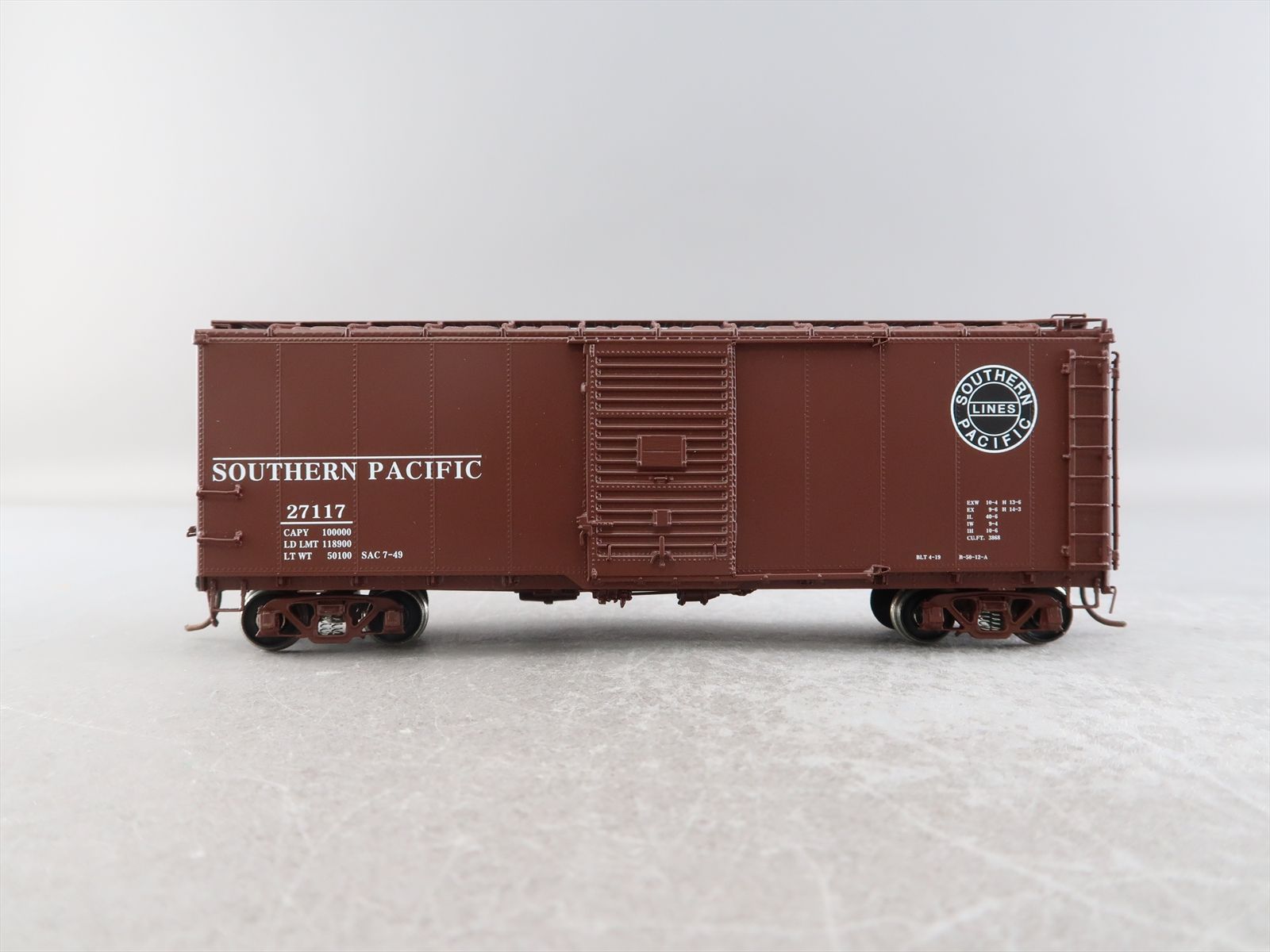HO Brass Model - CIL 2512.1 SP Southern Pacific B-50-12-A Steel Rebuilt ...