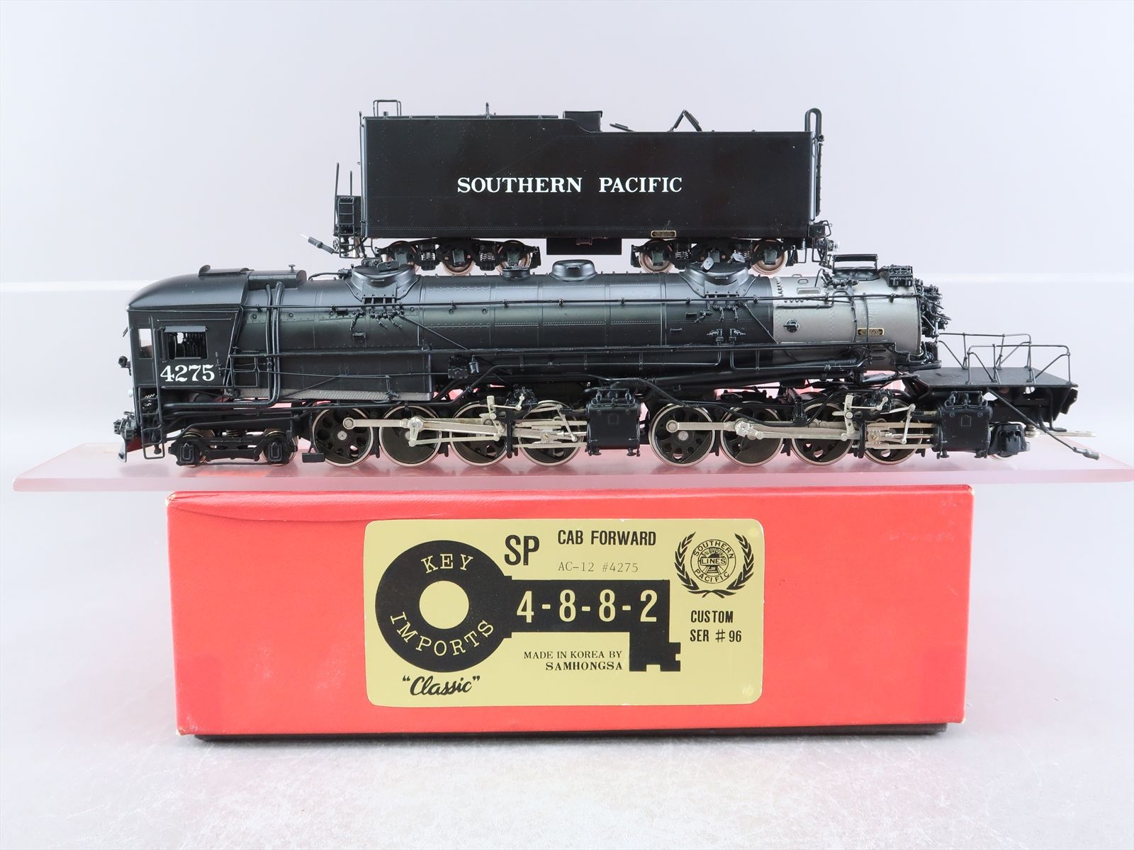 HO Brass Model - Key CS#96 SP Southern Pacific 4-8-8-2 AC-12 Cab ...