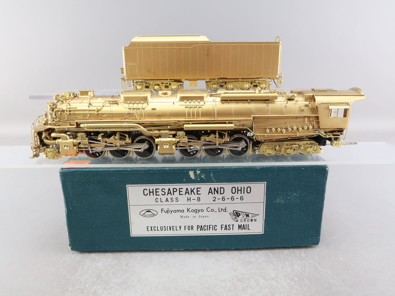 HO Brass Model - PFM Crown C&O Chesapeake & Ohio Allegheny H-8 2-6-6-6 ...