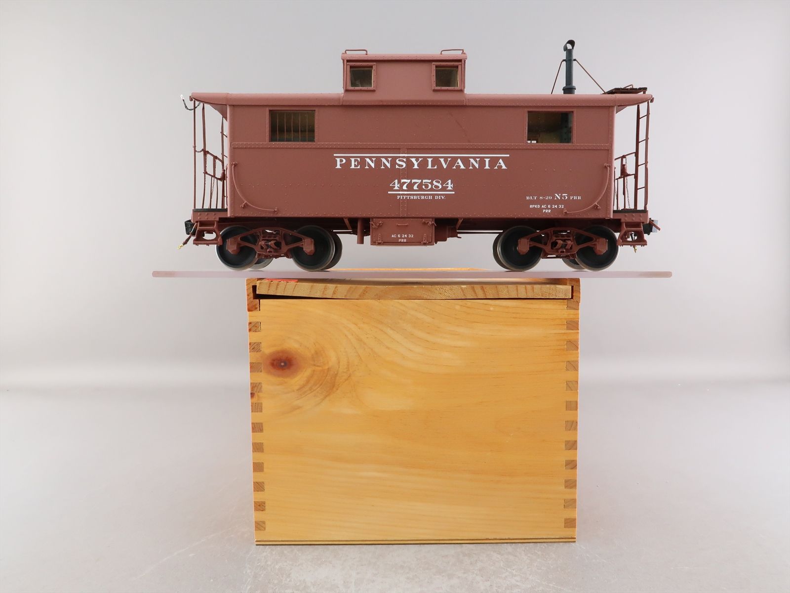 Gauge 1 Brass Model - FAM Fine Art Models PRR Pennsylvania N-5 Cabin ...