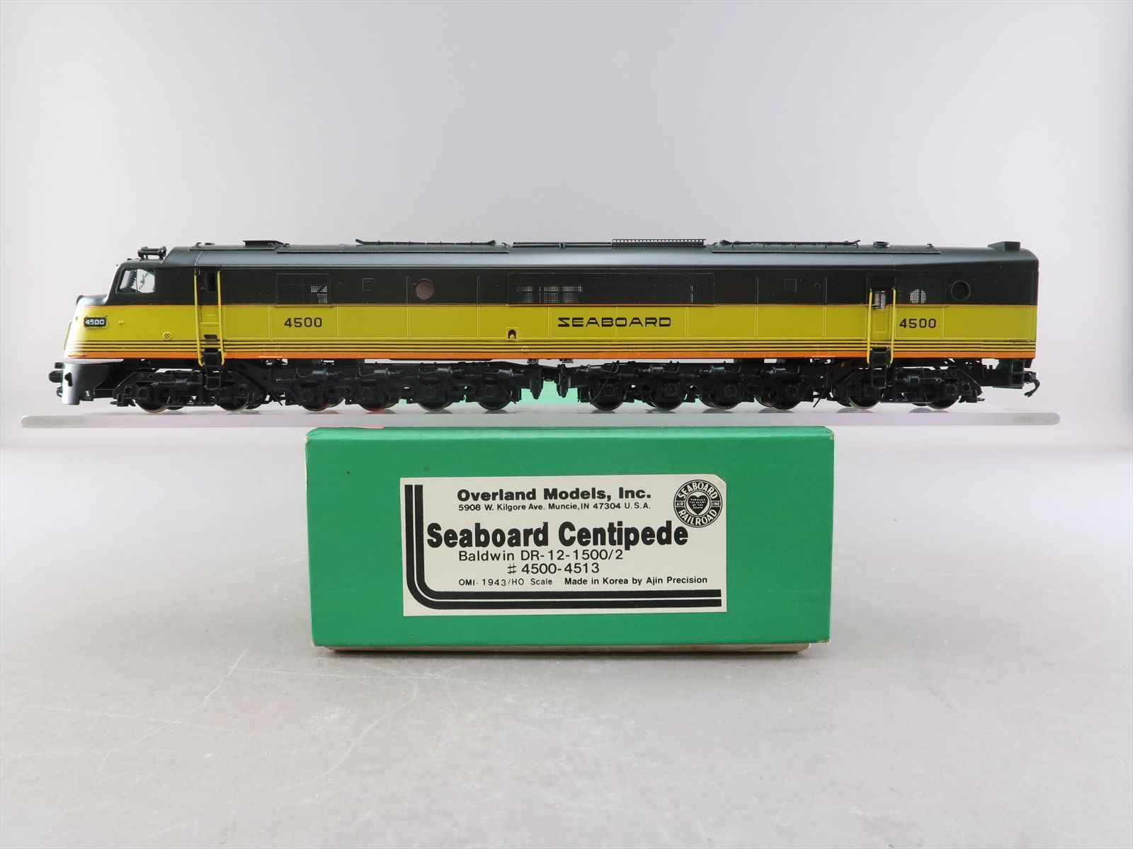 HO Brass Model - OMI 1943 SBD Seaboard Centipede Baldwin DR-12-1500/2 ...