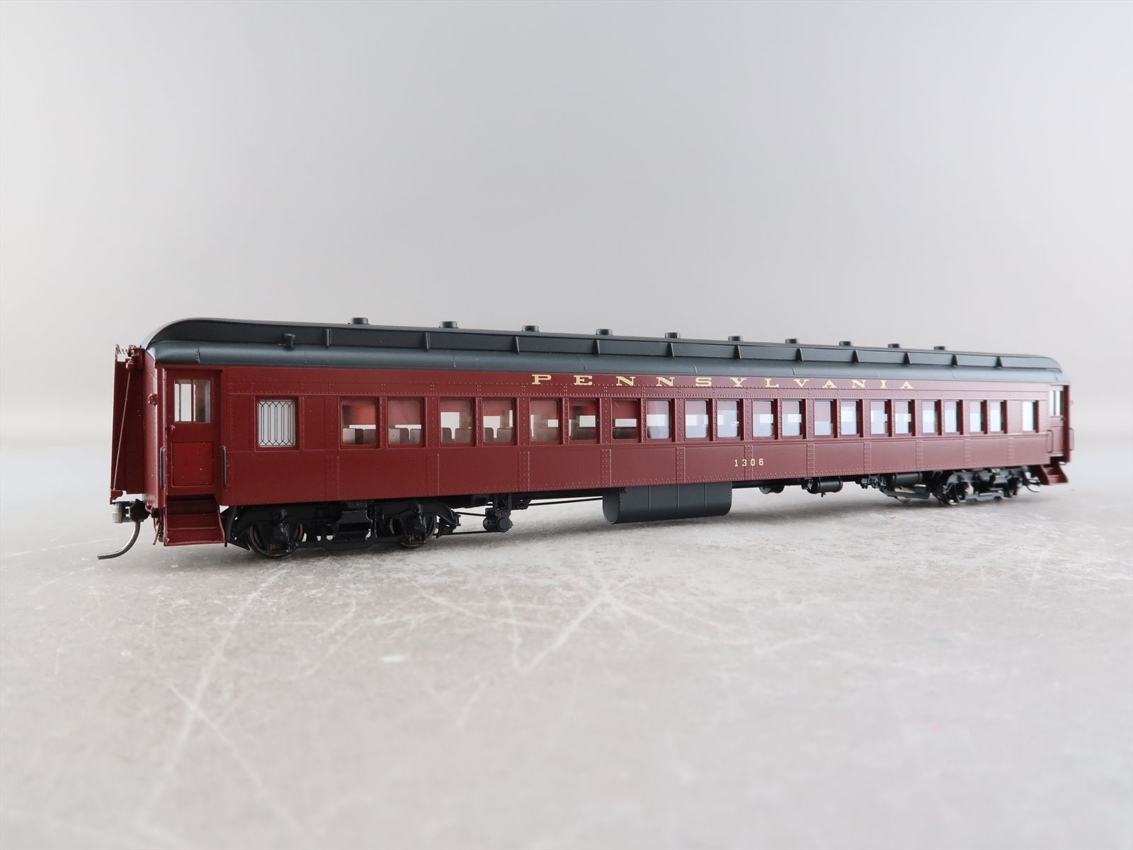 HO Brass Model - TCY 1821 PRR Pennsylvania P70 Coach #1306 No Stripe ...