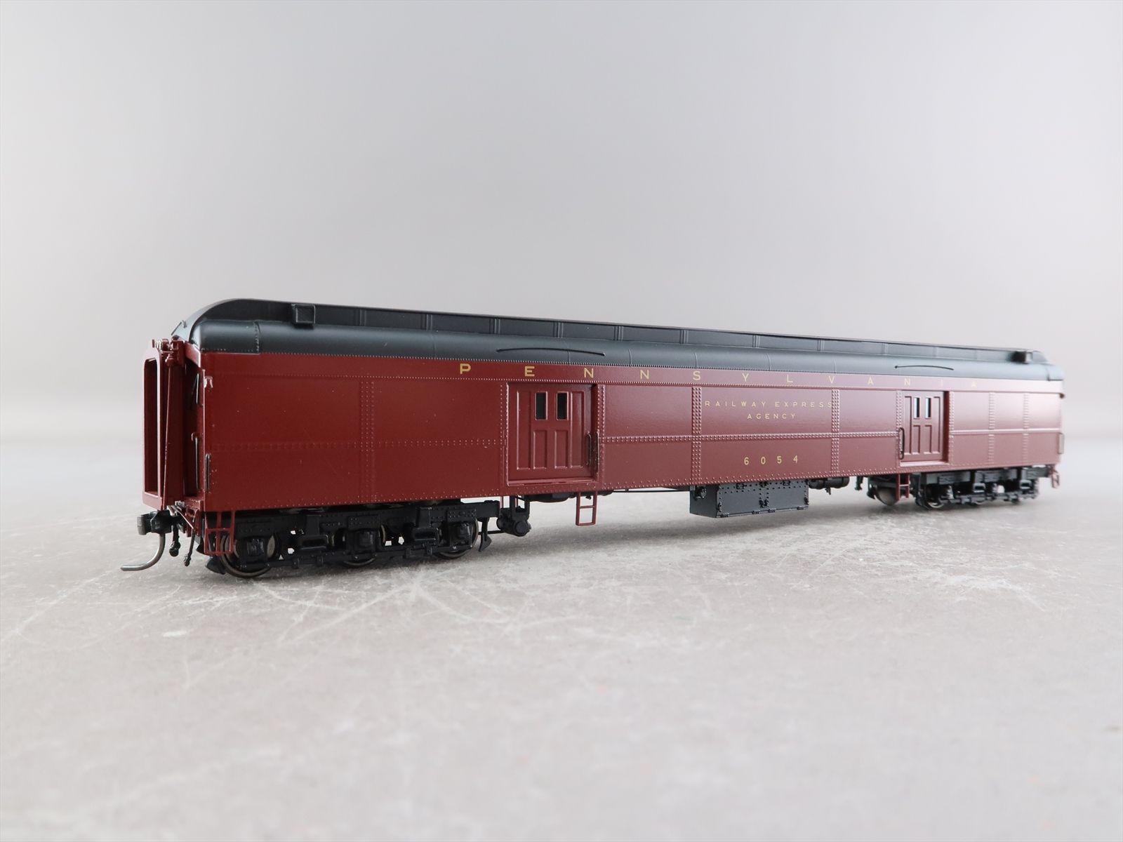 HO Scale Brass - TCY 1814 PRR Pennsylvania HW Baggage Class B70 w/ Wood ...