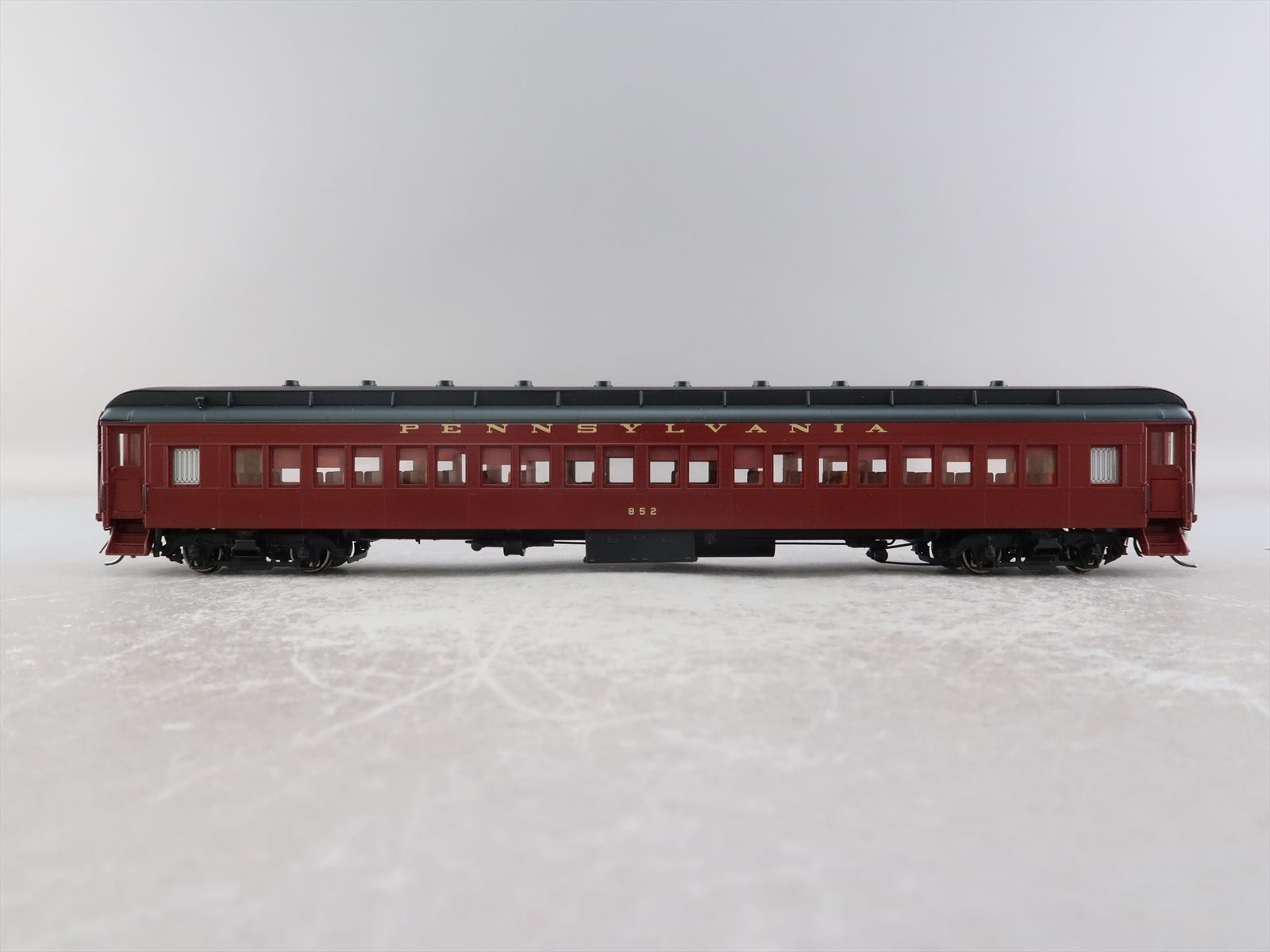 HO Brass Model - TCY 1821 PRR Pennsylvania P70 Coach #852 No Stripe - F ...
