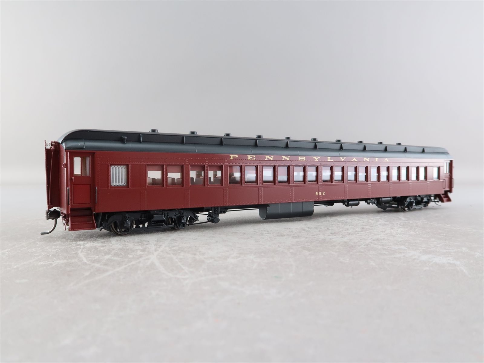 HO Brass Model - TCY 1821 PRR Pennsylvania P70 Coach #852 No Stripe - F ...
