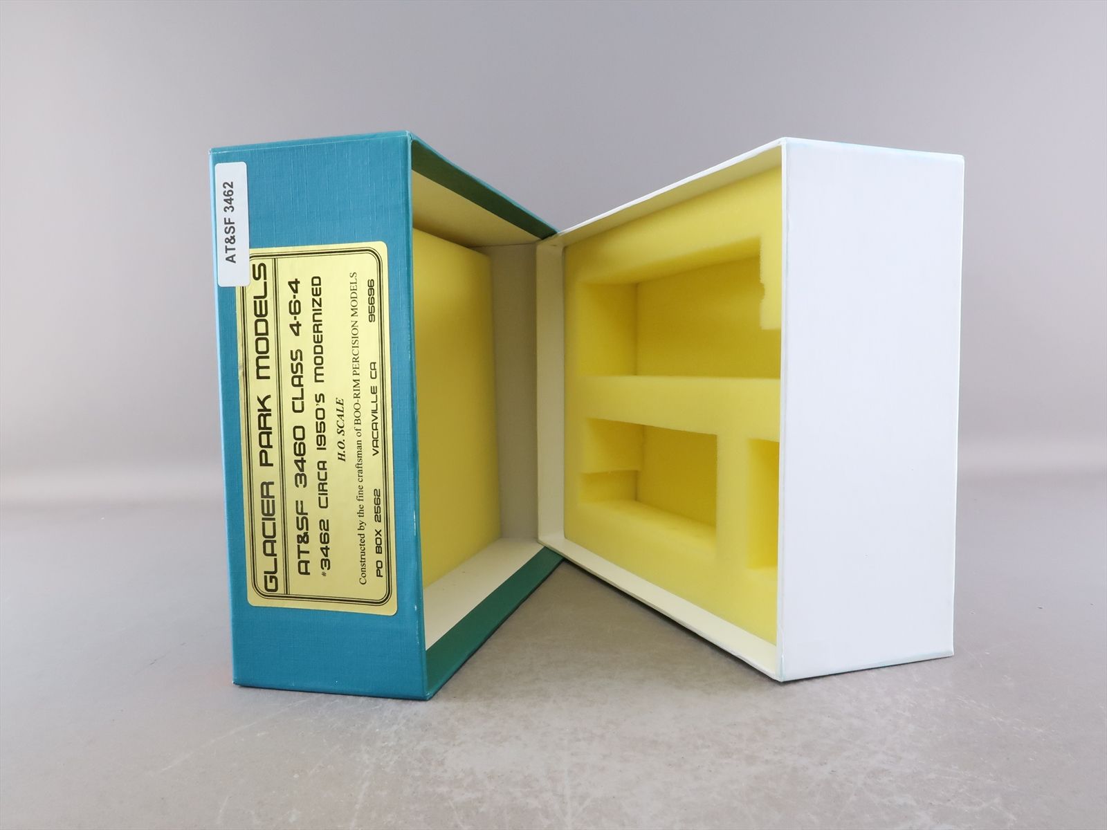 HO Brass Model - GPM AT&SF Santa Fe 3460 Class 4-6-4 #3462 1950's ...