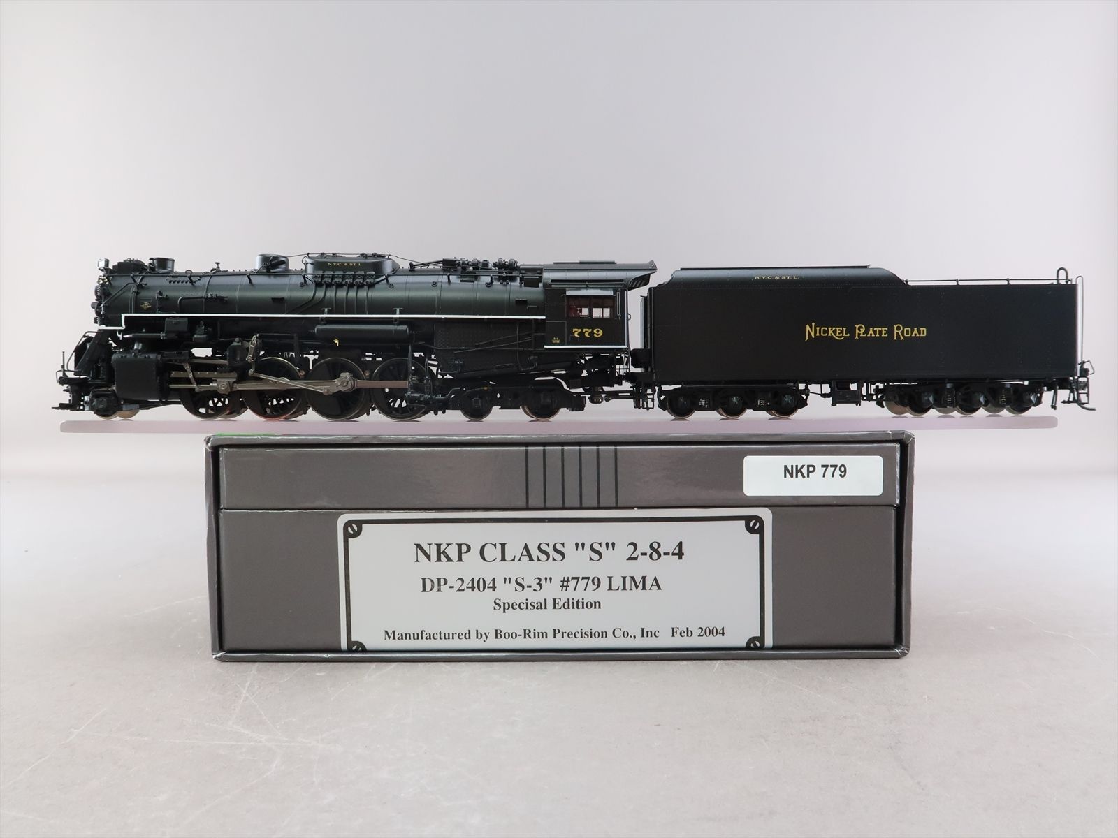 HO Brass Model - DP 2404 NKP Nickel Plate Road S-3 LIMA Special Edition ...