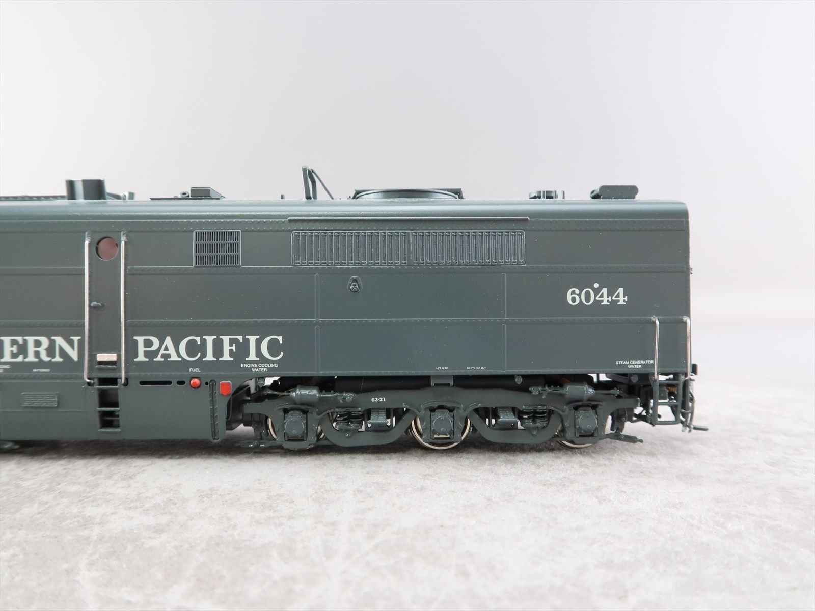HO Brass Model - UTI 5414-3 SP Southern Pacific ALCO PA-2 Scarlet & Dark Gray Bloody Nose #6044 ...