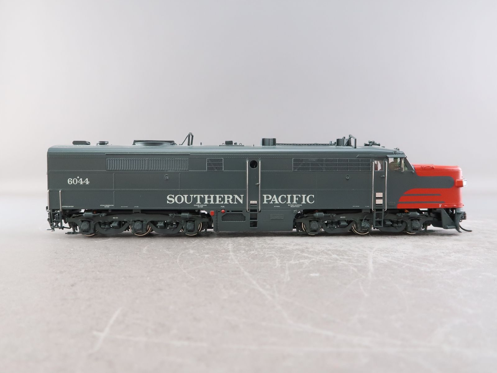 HO Brass Model - UTI 5414-3 SP Southern Pacific ALCO PA-2 Scarlet & Dark Gray Bloody Nose #6044 ...