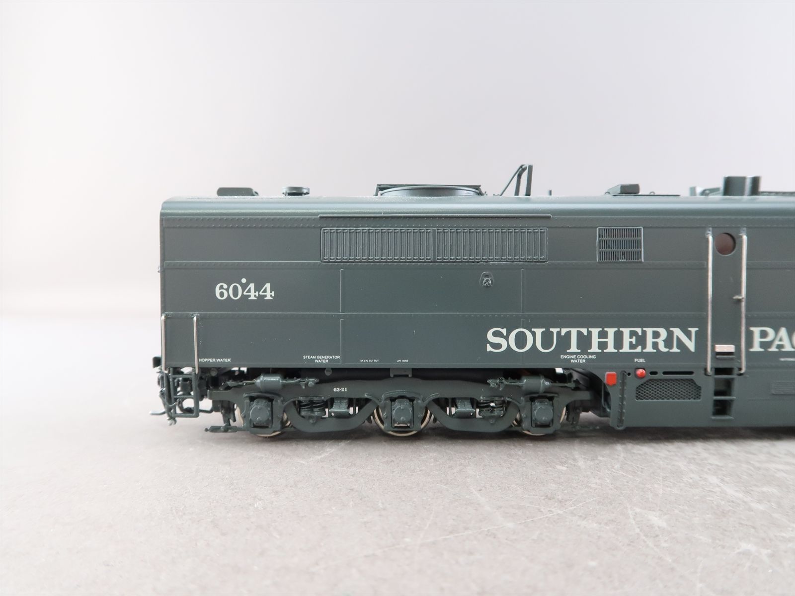HO Brass Model - UTI 5414-3 SP Southern Pacific ALCO PA-2 Scarlet & Dark Gray Bloody Nose #6044 ...