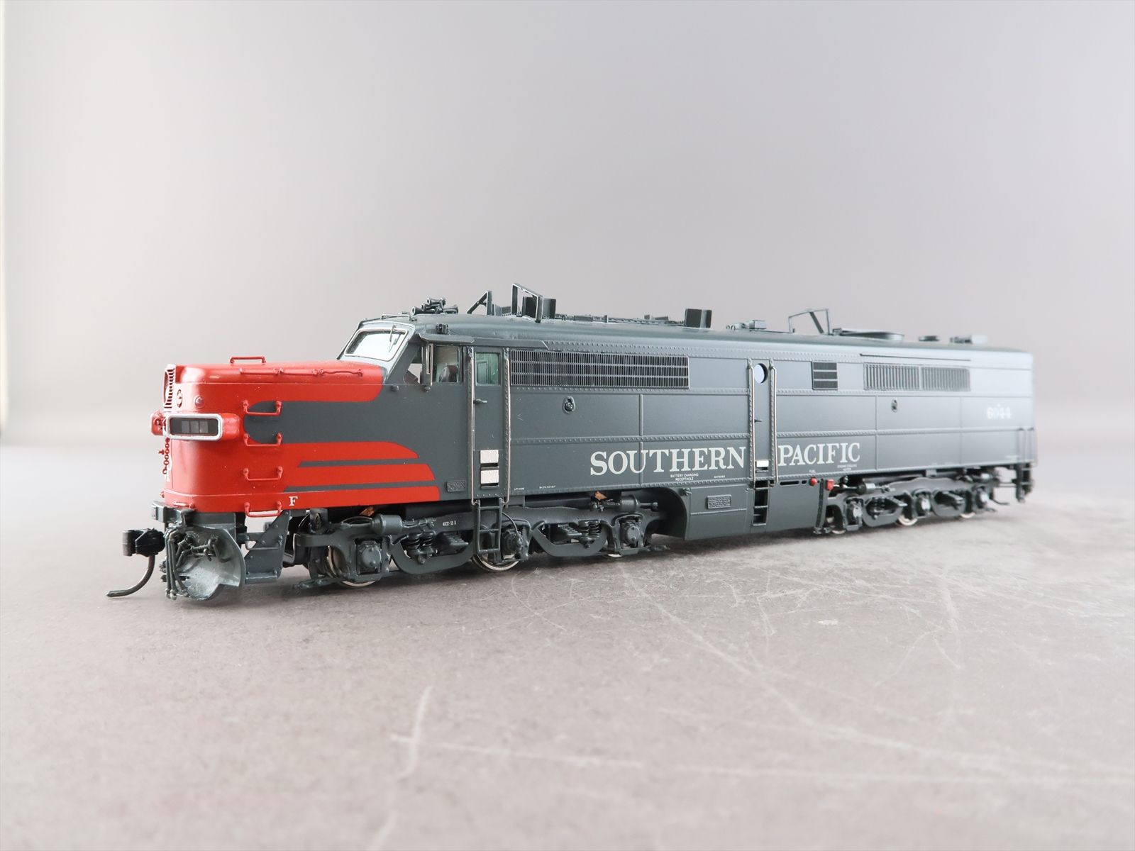 HO Brass Model - UTI 5414-3 SP Southern Pacific ALCO PA-2 Scarlet & Dark Gray Bloody Nose #6044 ...