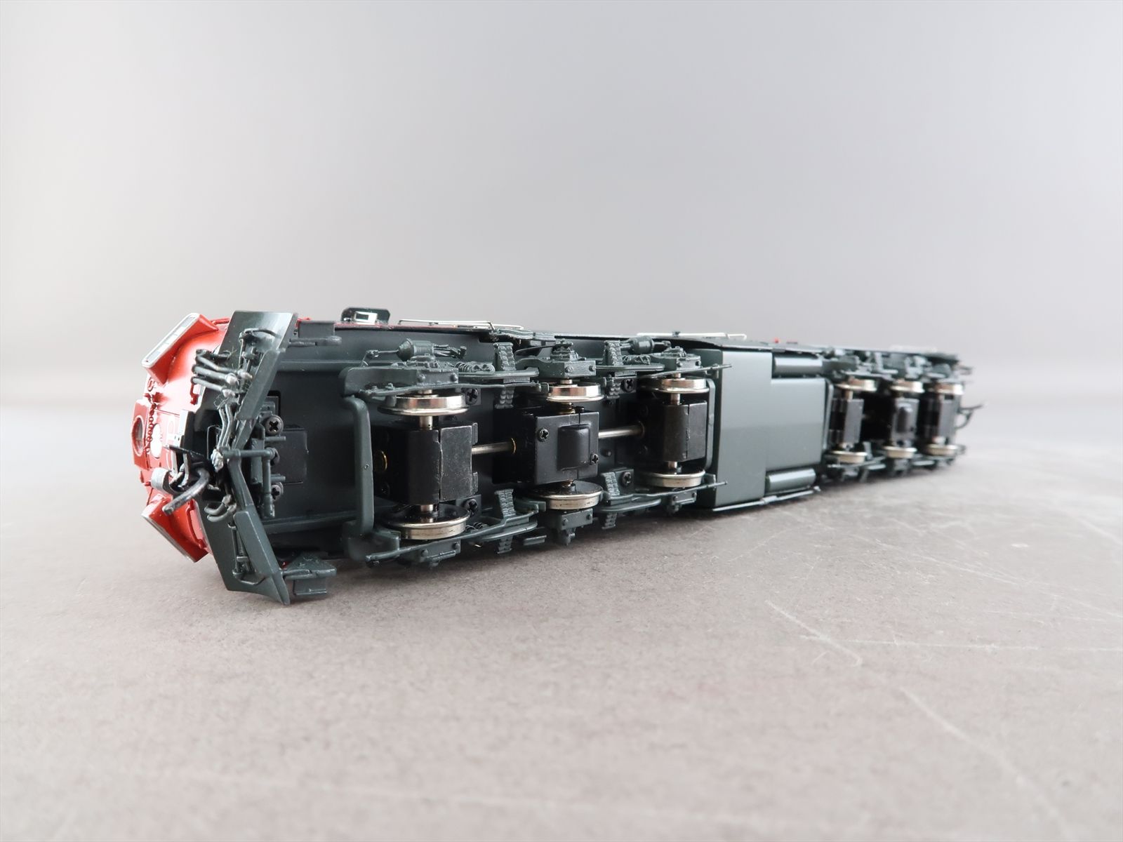 HO Brass Model - UTI 5414-3 SP Southern Pacific ALCO PA-2 Scarlet & Dark Gray Bloody Nose #6044 ...