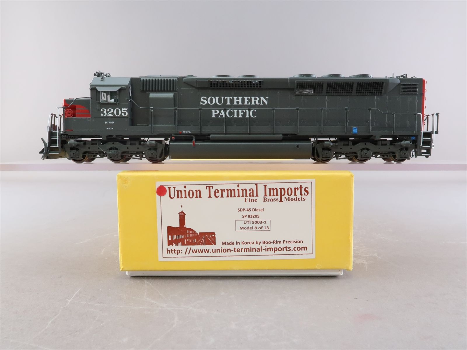 HO Brass Model - UTI 5003-1 SP Southern Pacific SDP-45 #3205 - F/P ...