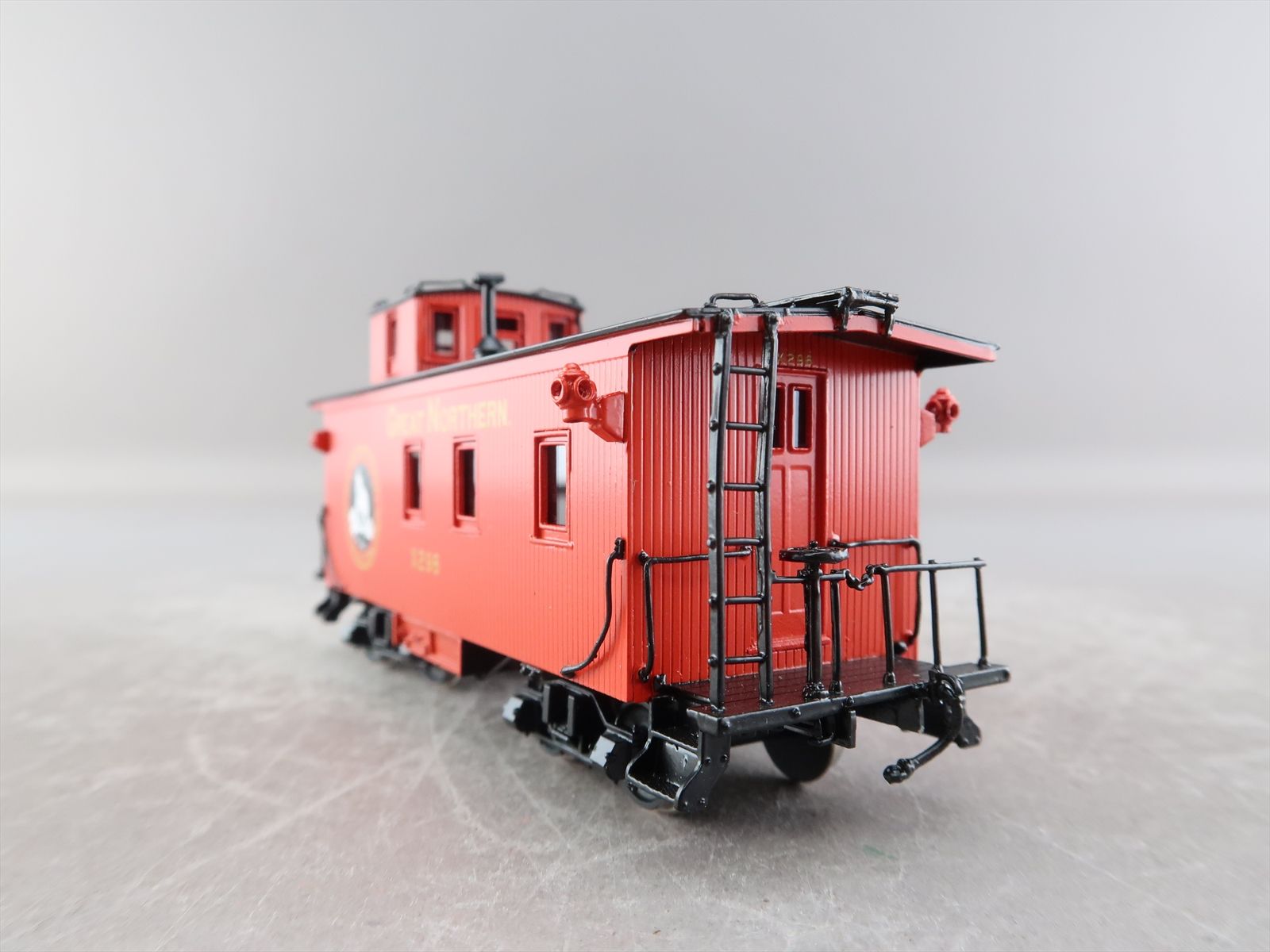 HO Brass Model - NBL GN-4.4a GN Great Northern 25' Truss Rod Caboose #X296 - F/P - 2014 Run ...